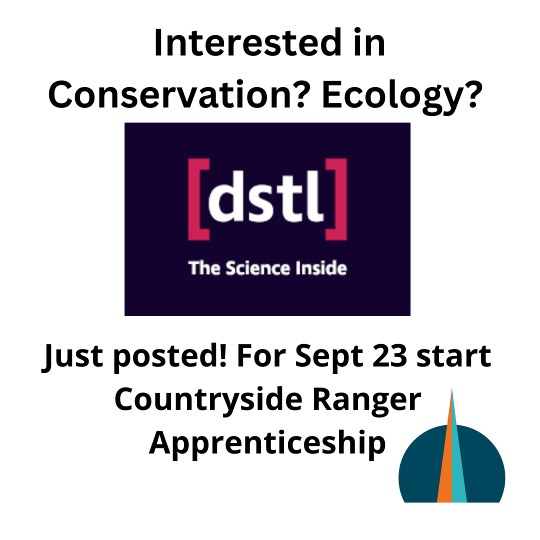 Rare opportunity! Conservation and Ecology at Dstl | Apprenticeships In ...